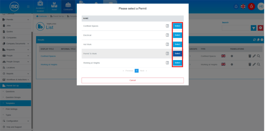 How to add a System Permit
