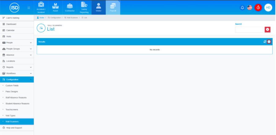 How to create a new Wall Scanner login